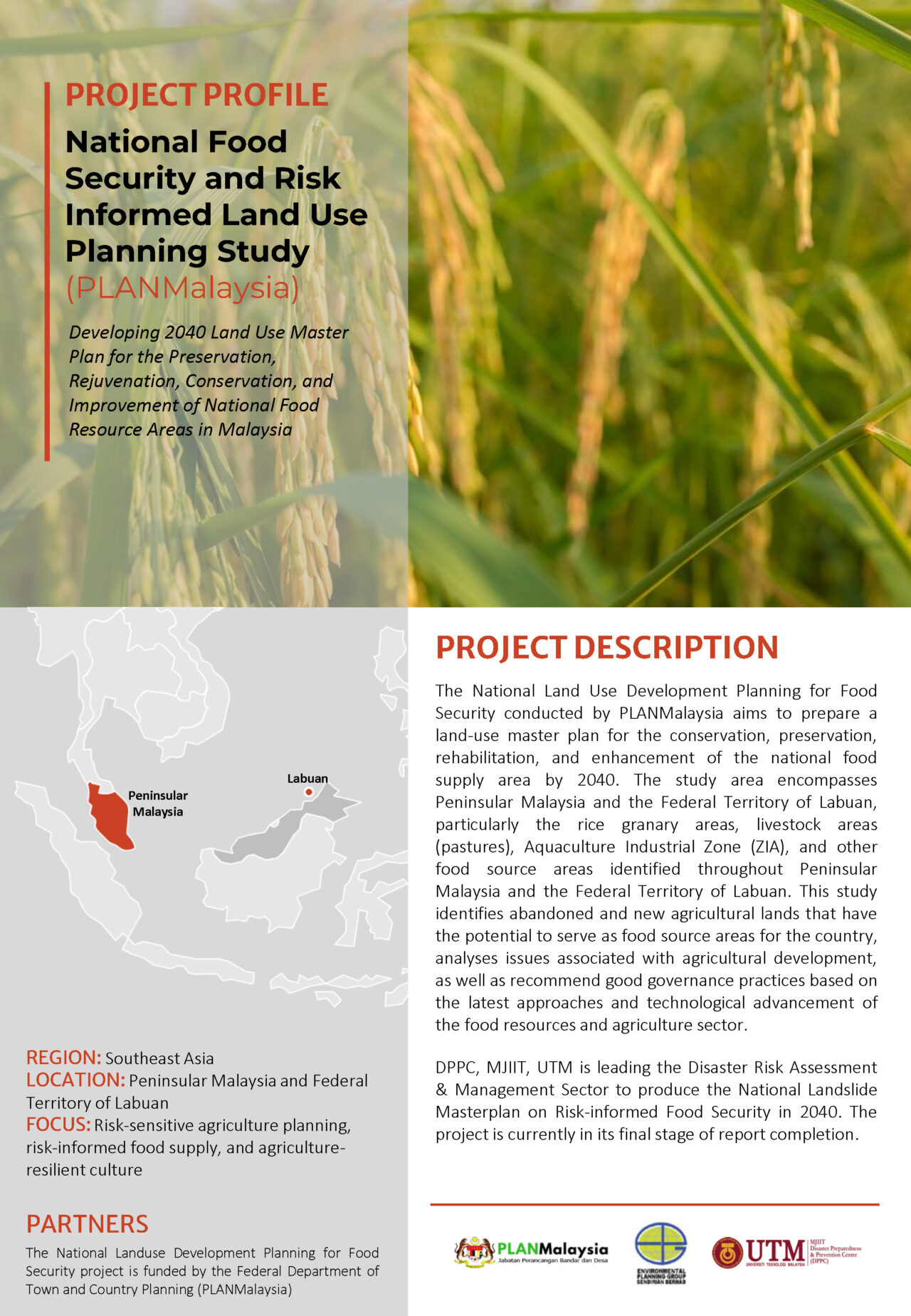 National Food Security and Risk Informed Land Use Planning Study | Disaster Preparedness ...