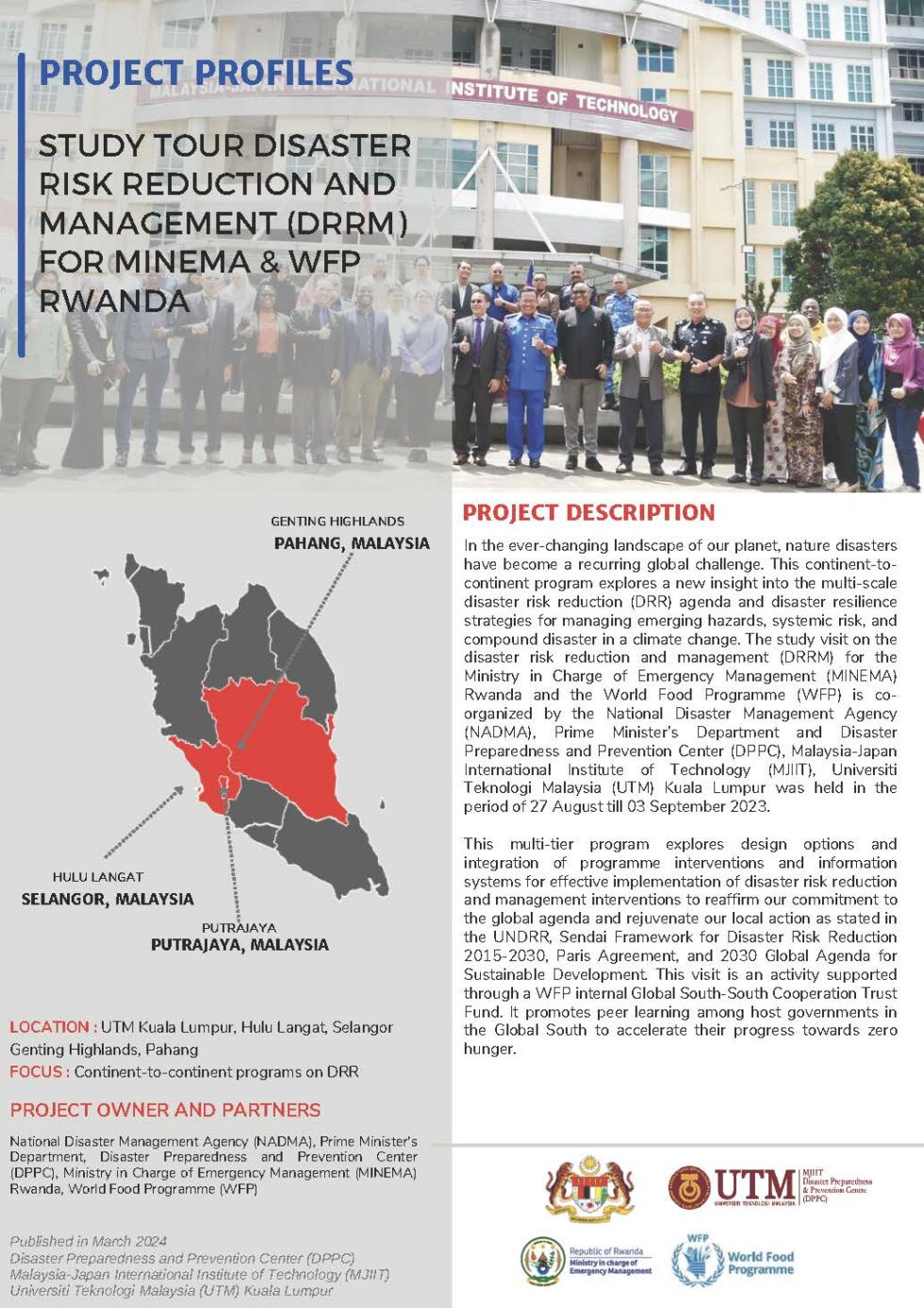 Study Tour Disaster Risk Reduction and Management (DRRM) for MINEMA ...