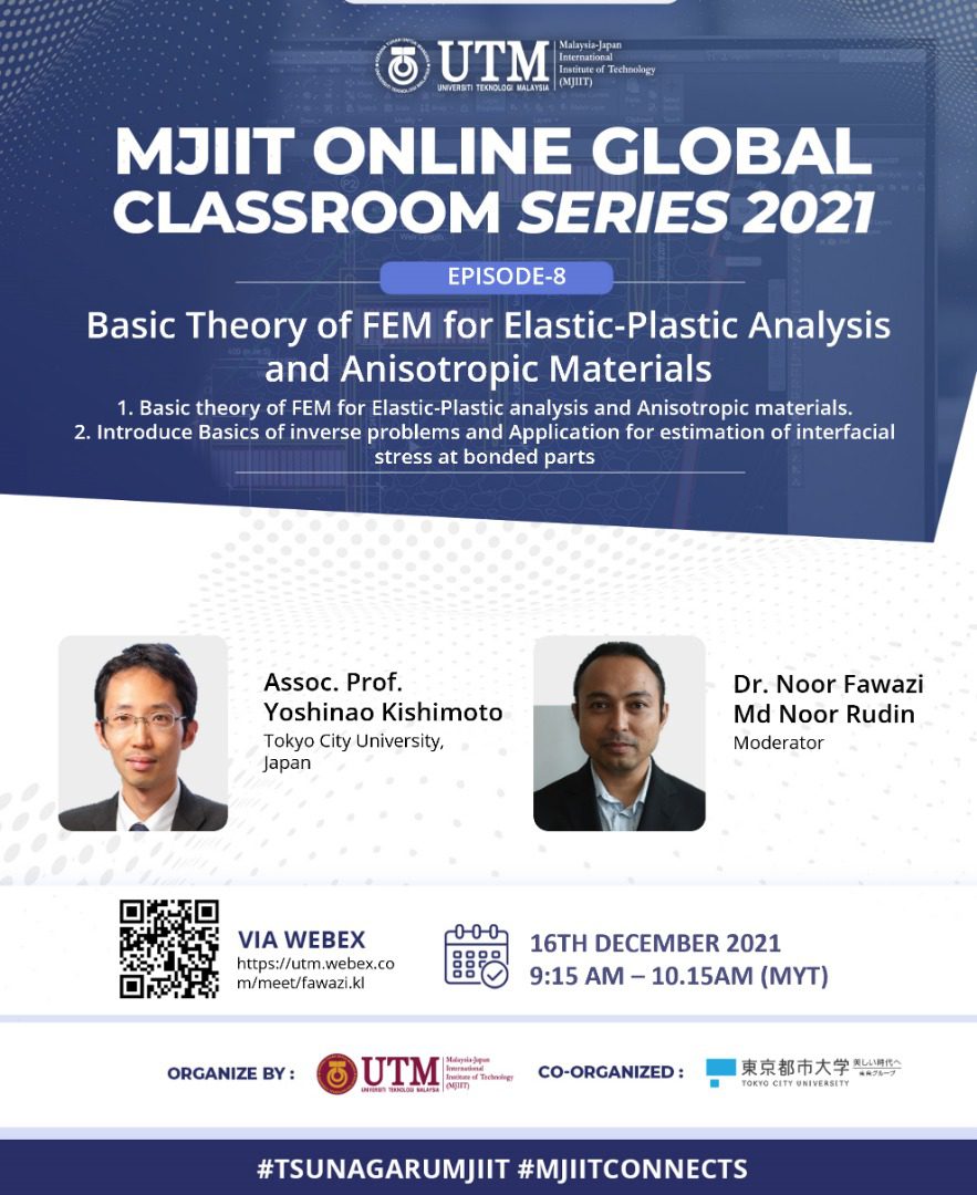 Online Global Classroom Series 2021 – Episode 8 | Malaysia Japan International Institute of ...